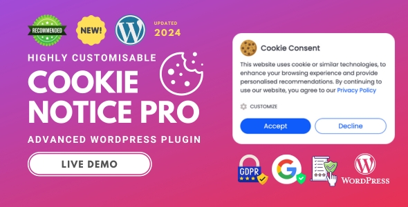 Cookie Notice Pro | Advanced WordPress Plugin | Flerosoft